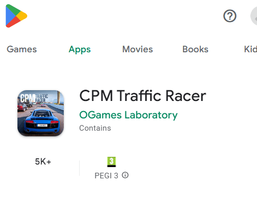 RacingCP Traffic - Fast Mobile Car Games with Top Quality Graphics ...